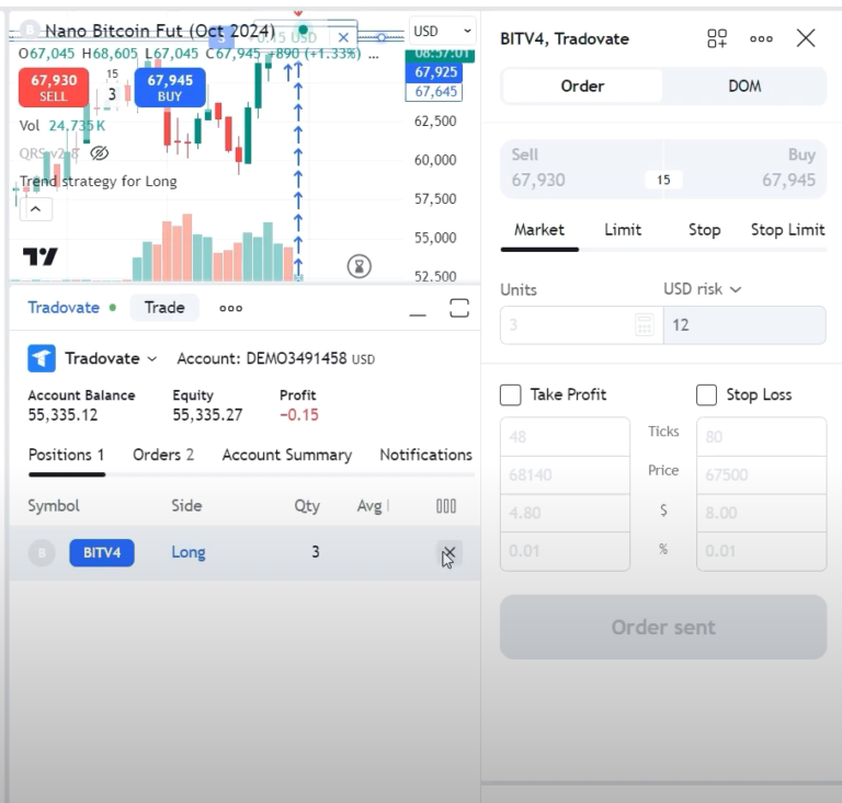 Manual Trade Copier – TradingView to Tradovate